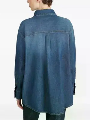 GLANSHIRT Buttoned Denim Shirt