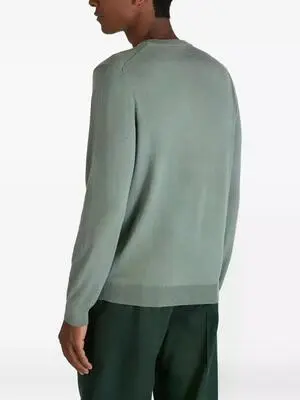 ZANONE Crew Neck Sweater - Green
