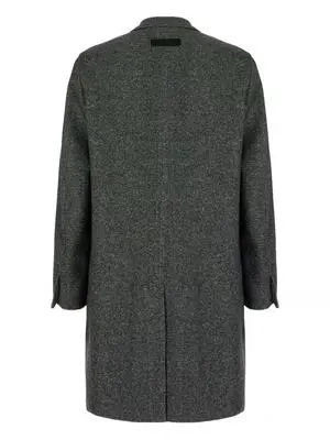 Zegna Single-breasted Coat - Grey