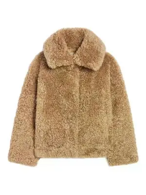 Apparis Collins Faux Fur Coat - Neutrals