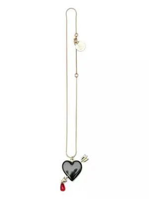 ANDRES GALLARDO Heart-pendant Necklace