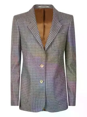 Tagliatore Checked Single-breasted Blazer