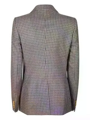 Tagliatore Checked Single-breasted Blazer