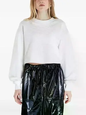 Calvin Klein Cropped Puff-sleeve Sweater