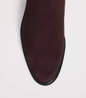 Thom Browne Suede Chelsea Boots - Brown