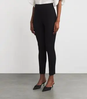 Carolina Herrera Stretch-virgin Wool Emilie Trousers