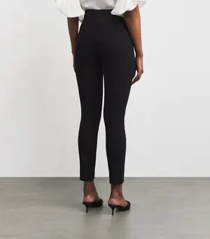 Carolina Herrera Stretch-virgin Wool Emilie Trousers