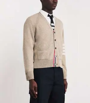 Thom Browne Wool 4-bar Stripe Cardigan
