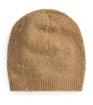 Ralph Lauren Cashmere-blend Donegal Hat - Beige