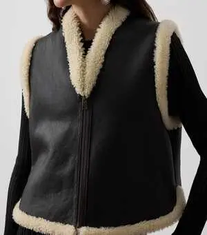 Ralph Lauren Shearling Gilet