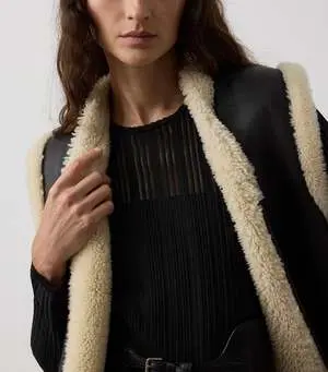 Ralph Lauren Shearling Gilet