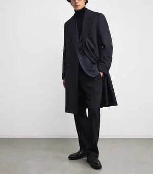 LARDINI Wool-cashmere Overcoat
