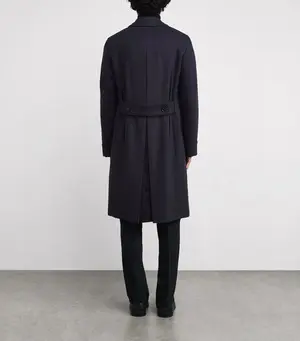 LARDINI Wool-cashmere Overcoat