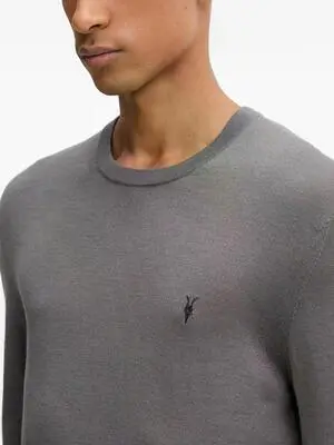 ALLSAINTS Logo-detail Pullover - Grey