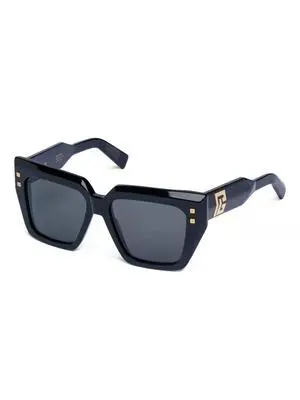 Balmain Geometric-frame Sunglasses