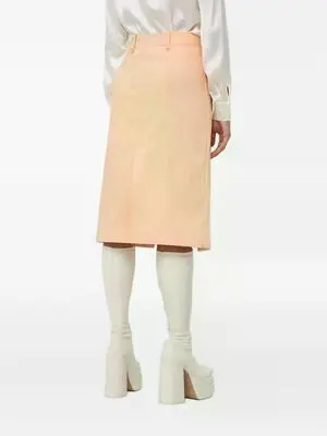 Patrizia Pepe Belted Wrap Midi Skirt