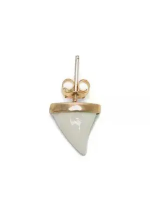 ANDRES GALLARDO Spike Earring - White