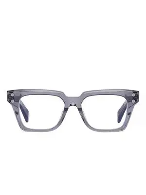 Balmain Square-frame Glasses - Grey