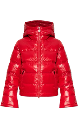 Perfect Moment Polar Flare Down Ski Jacket - Red