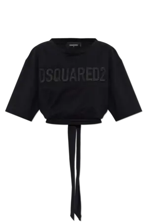 Dsquared2 Logo T-shirt With Sash