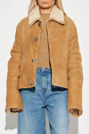 Ami Shearling Coat