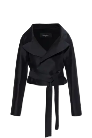Dsquared2 Wool Cropped Blazer