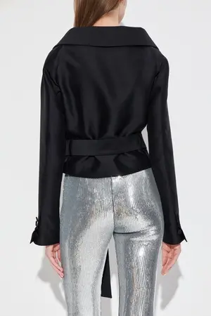 Dsquared2 Wool Cropped Blazer