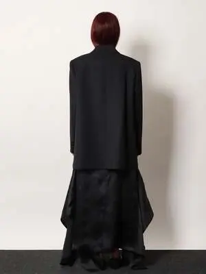 R2W Viora Double-breasted Wool-blend Blazer