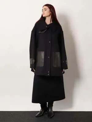 R2W Reuben Wool And Cashmere-blend Coat