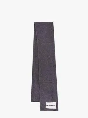 JIL SANDER Cashmere Scarf - Grey