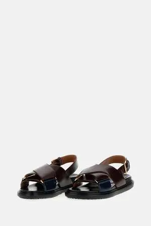 Marni Fussbett Leather Sandals