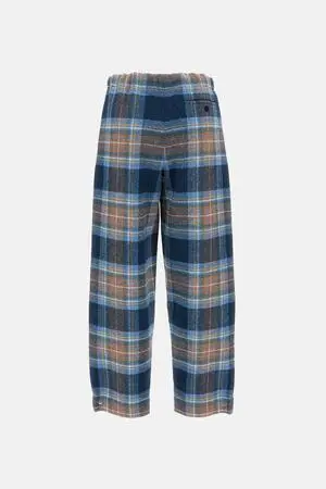 META CAMPANIA COLLECTIVE Tartan Wool Pants - Multicolore