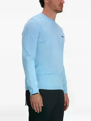 BOSS Logo-embroidered Cotton Sweater