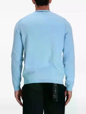 BOSS Logo-embroidered Cotton Sweater