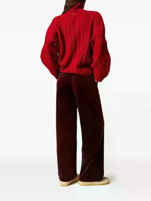 TWINSET Chenille Trousers