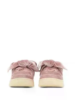 AUTRY Medalist Bow-detail Sneakers - Pink