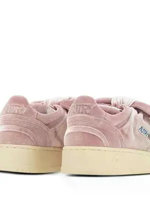 AUTRY Medalist Bow-detail Sneakers - Pink