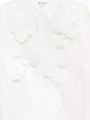 Comme Des Garçons Knot-detail Blouse
