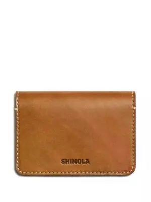 Shinola Leather Cardholder - Neutrals