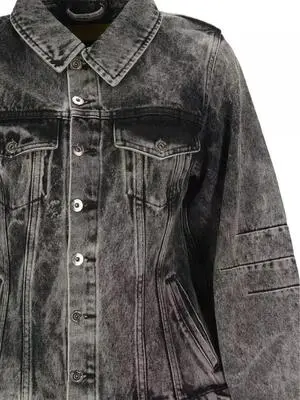 MARQUES' ALMEIDA Crystal-embellished Denim Jacket