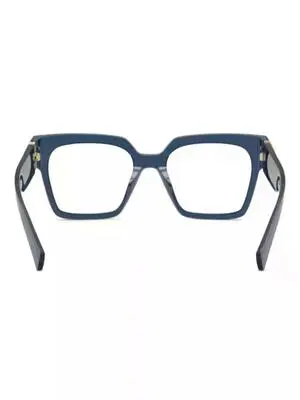 Miu Miu Square Frame Glasses With Logo Detail