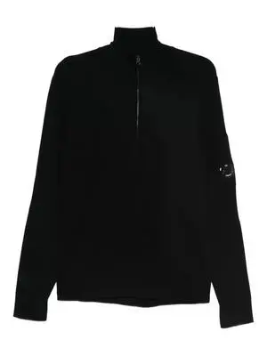 C.P. COMPANY Zip-up Long Sleeve Sweater
