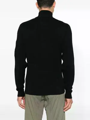 C.P. COMPANY Zip-up Long Sleeve Sweater
