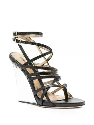 Dsquared2 Strappy Wedge Sandals