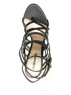 Dsquared2 Strappy Wedge Sandals