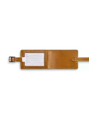 Shinola Leather Luggage Id Tag