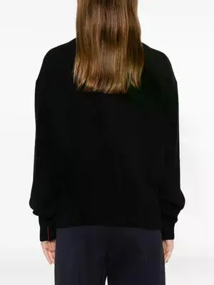 Liviana Conti V-neck Collared Sweater