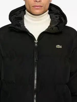 Lacoste Hooded Puffer Coat