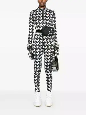 Perfect Moment Houndstooth-print Leggings