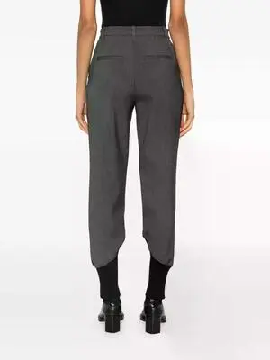 Pinko Paneled Ankle Cuff Trousers